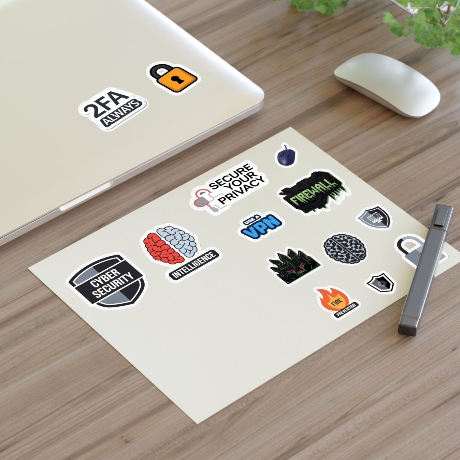 Collection Of Cybersecurity Stickers C0c55-01 | Choppiz