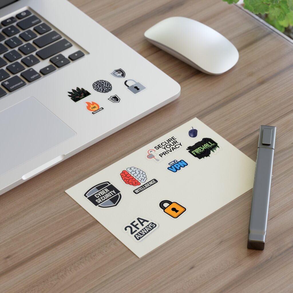 Collection Of Cybersecurity Stickers C0c55-01 | Choppiz